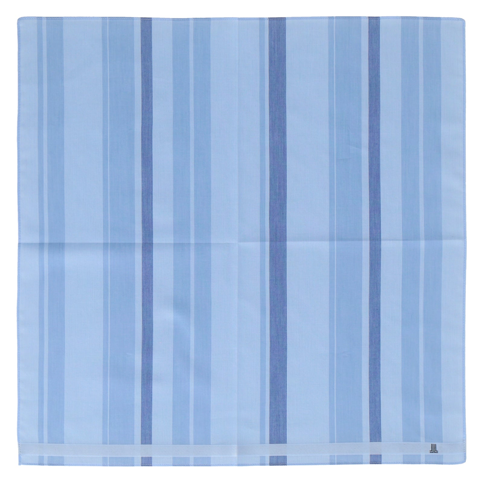 紳士先染ハンカチ #082c サックス – INTERMODE KAWABE