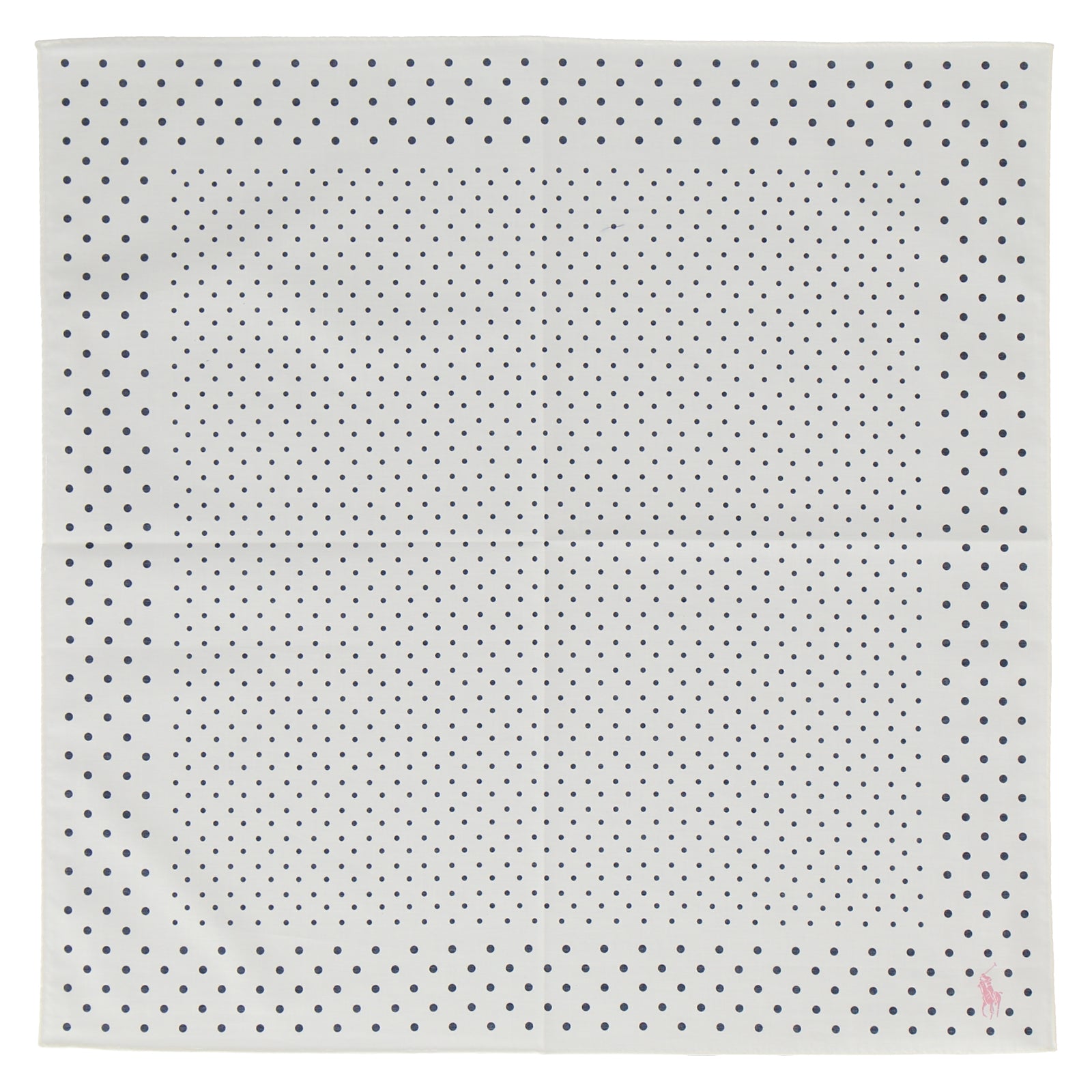 婦人プリントハンカチ #120b ポロポニー アイボリー – INTERMODE KAWABE