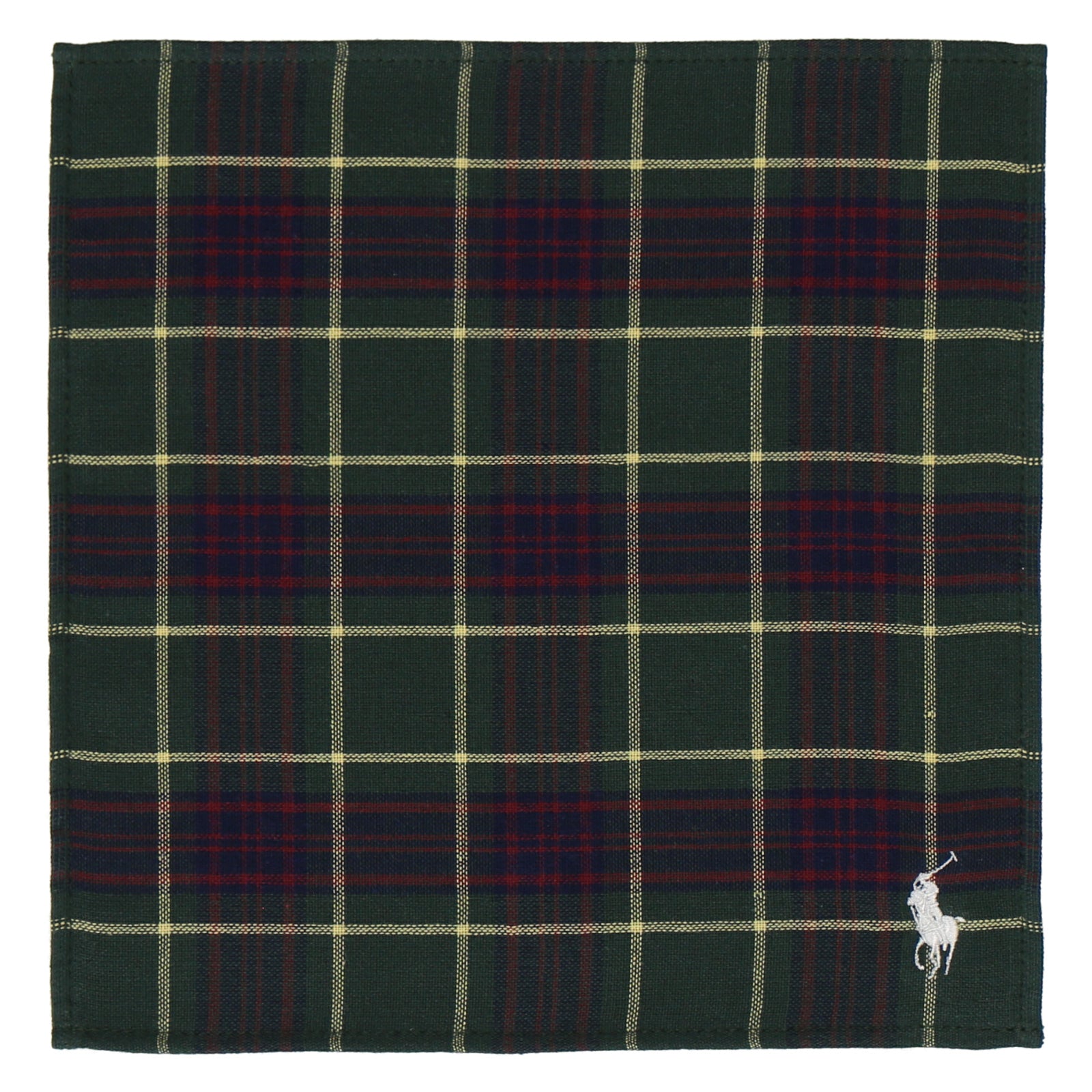 紳士ミニタオル #127c ガーゼ＆パイル ポロポニー ダークグリーン – INTERMODE KAWABE