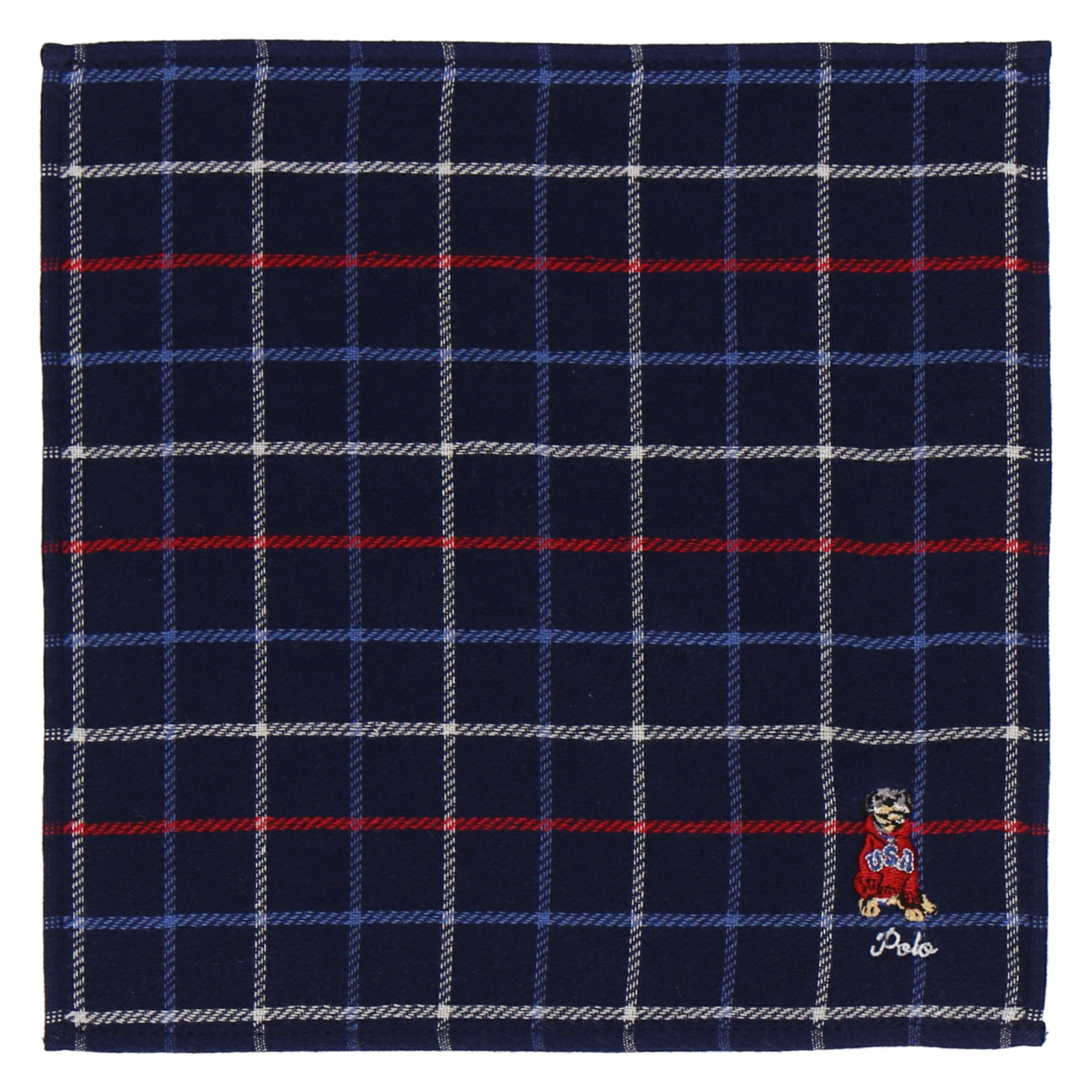 紳士ミニタオル ドッグ #127a ネイビーブルー – INTERMODE KAWABE