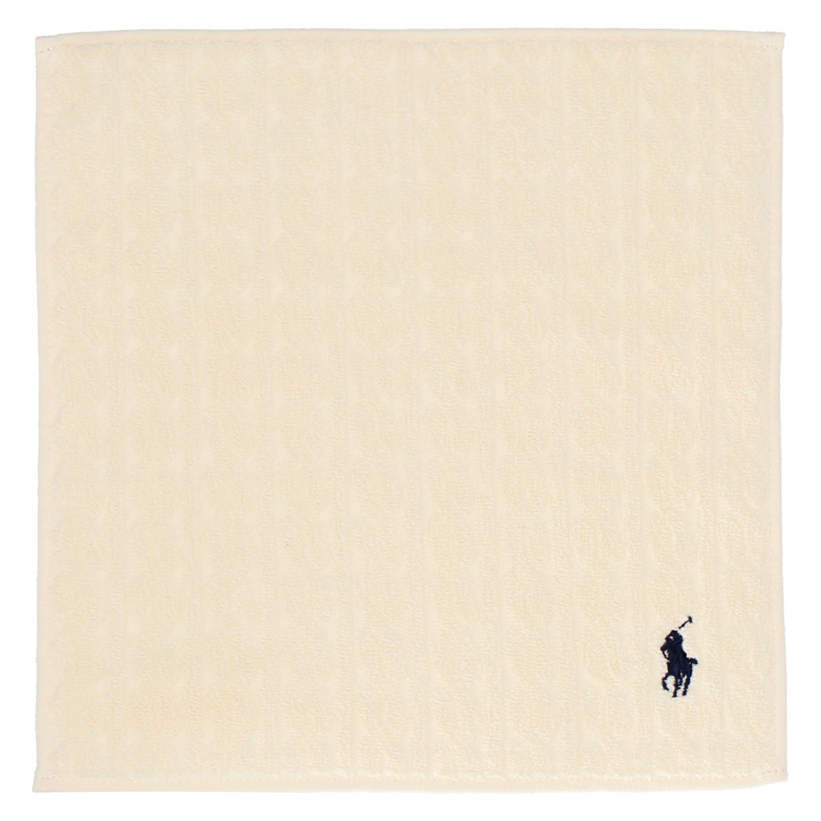 婦人ミニタオル カラーズ #129b ポロポニー ホワイト – INTERMODE KAWABE