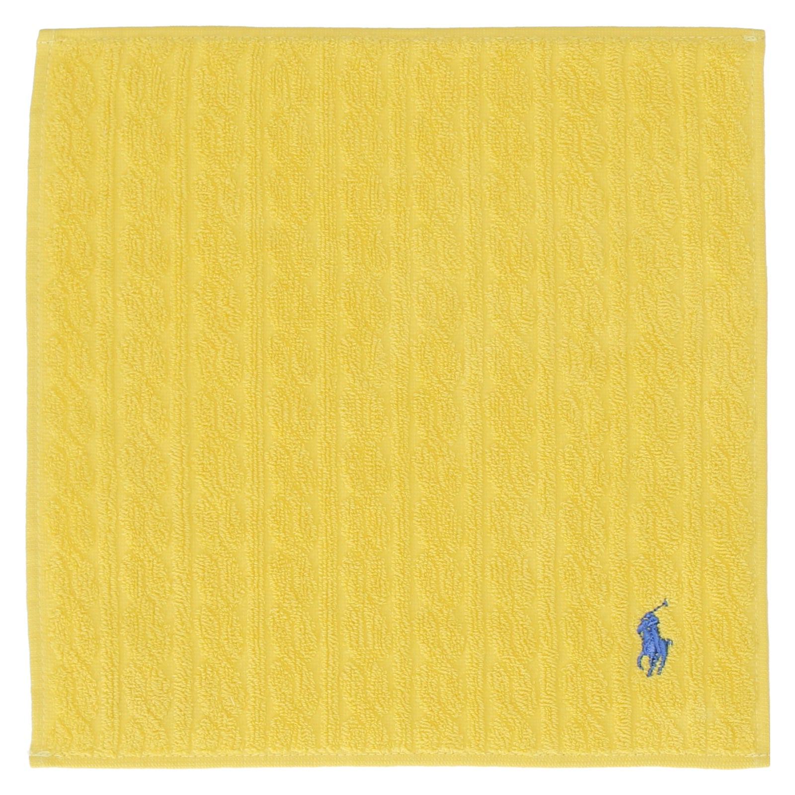 【NEW】ミニタオル カラーズ #129e ポロポニー イエロー – INTERMODE KAWABE