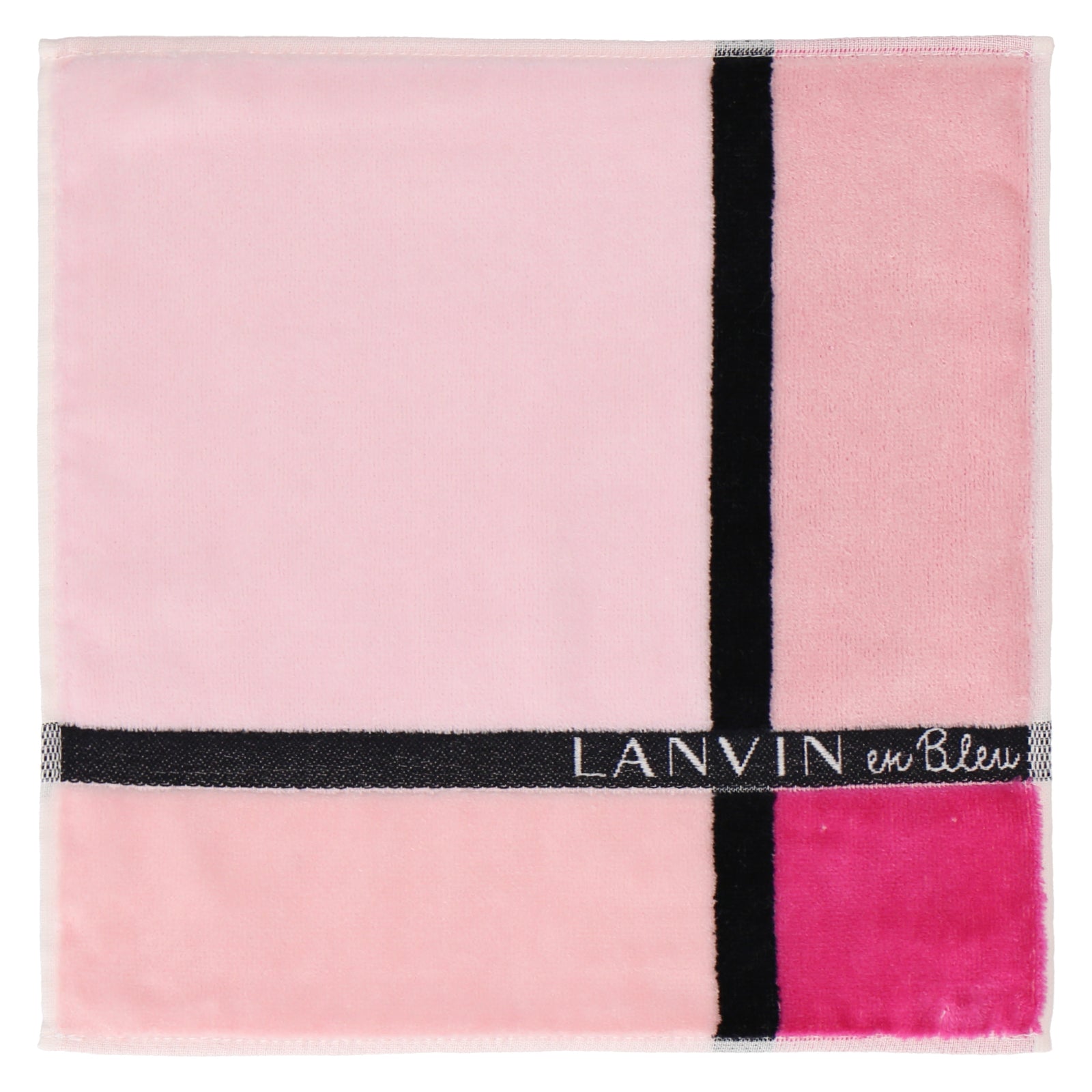 【NEW】婦人タオルハンカチ クロスライン #174a ピンク – INTERMODE KAWABE