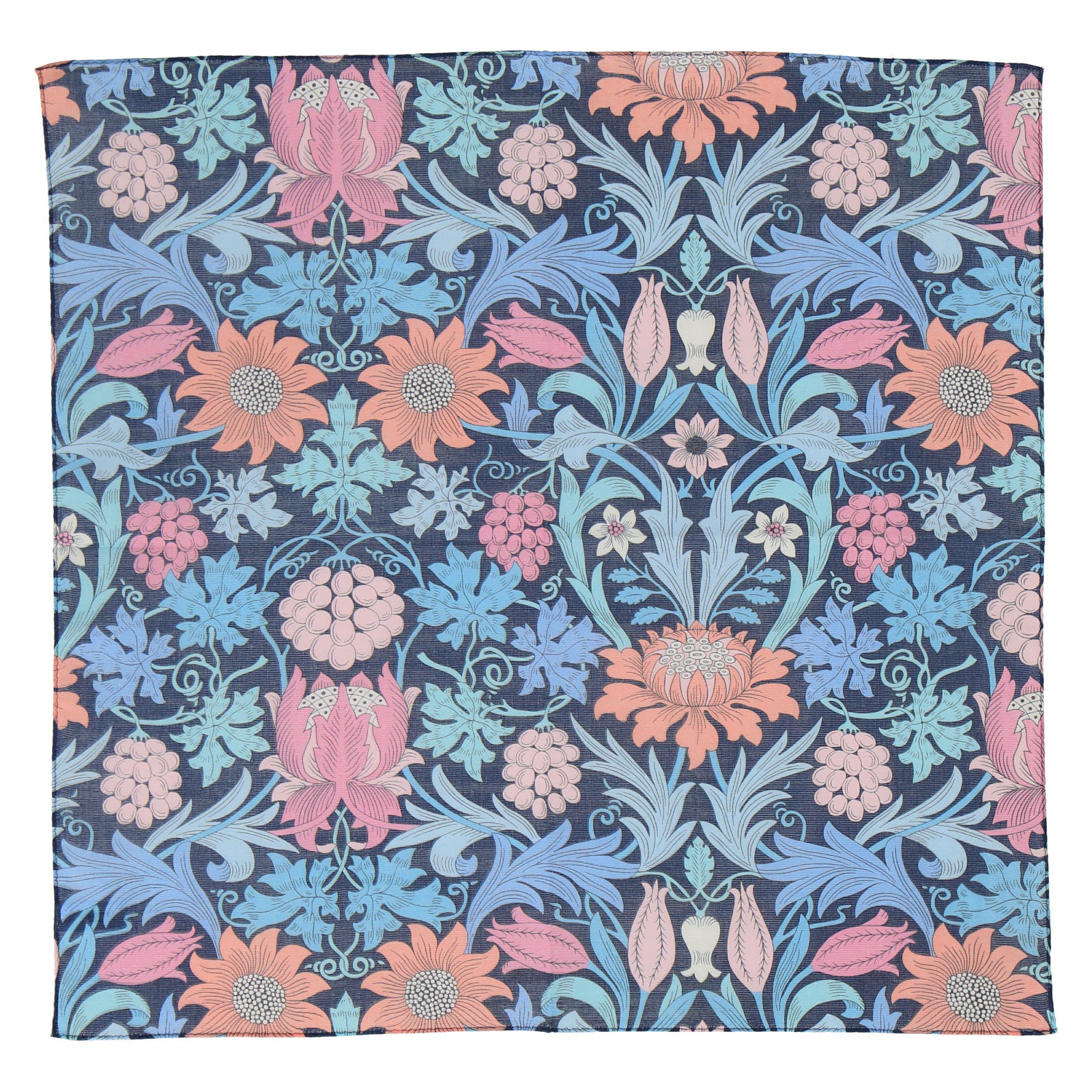 大人のガーゼハンカチ #190b Standen ネイビーブルー – INTERMODE KAWABE