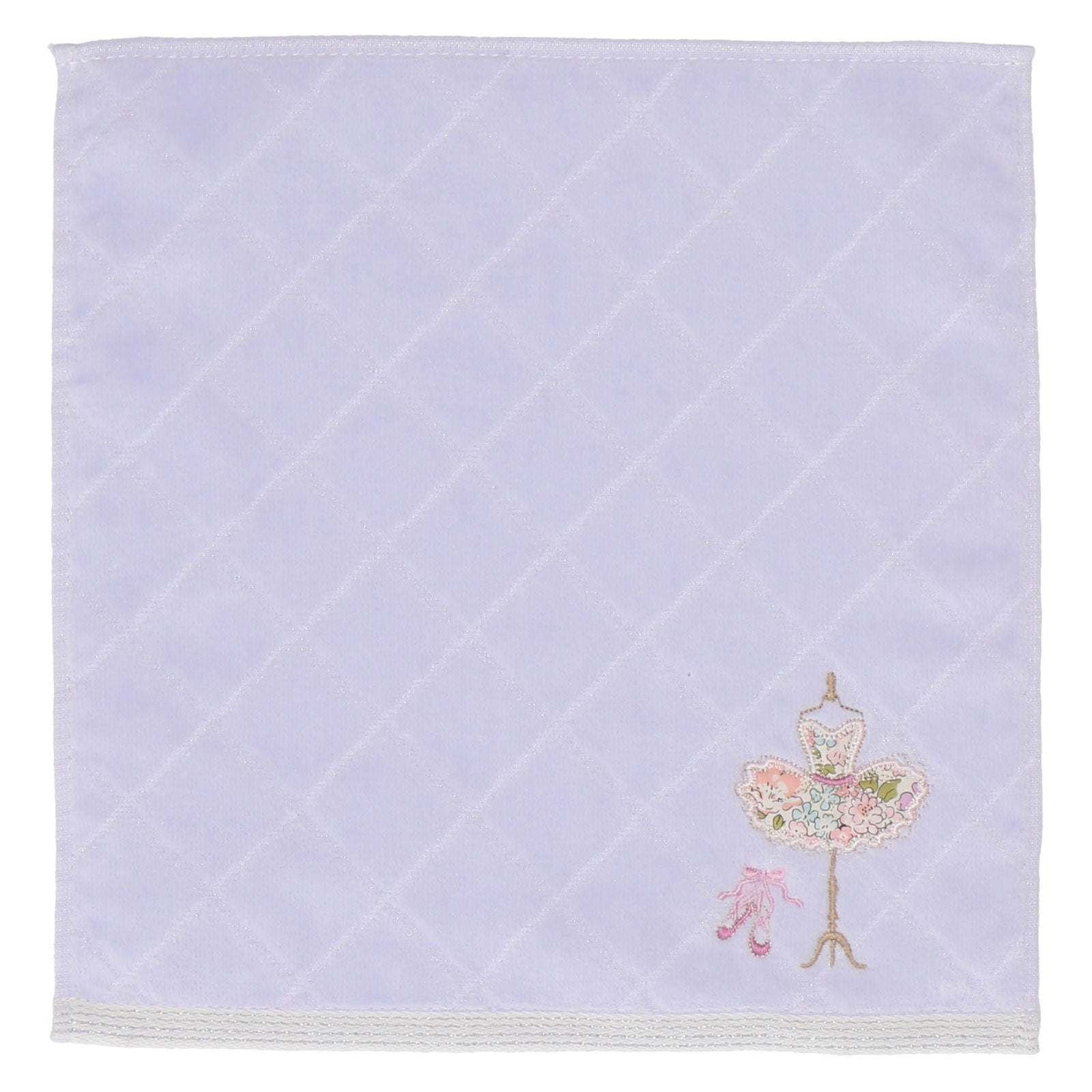 【NEW】婦人タオルハンカチ #191c バレリーナ パープル – INTERMODE KAWABE