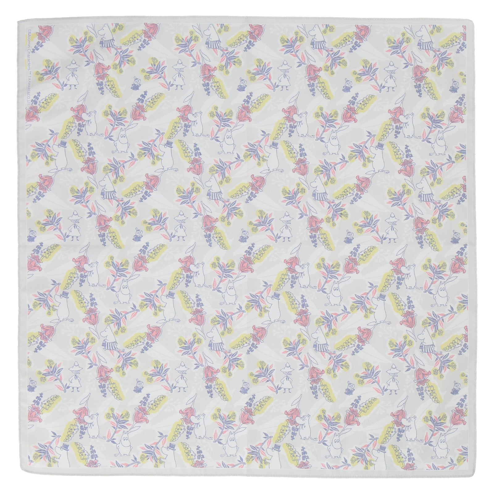 【NEW】プリントハンカチ KUKKA #284c グレー – INTERMODE KAWABE