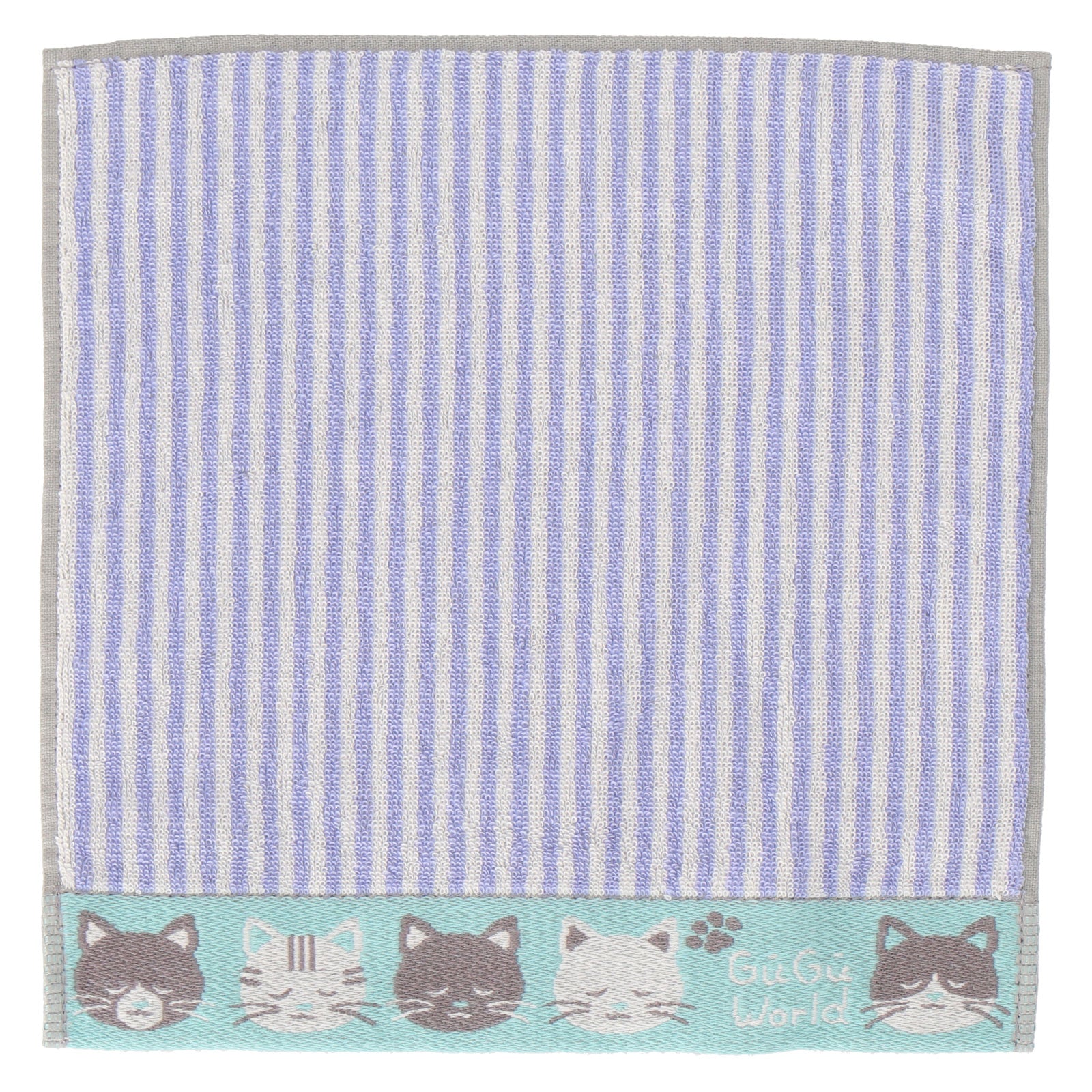 婦人タオルハンカチ #367b ブルー – INTERMODE KAWABE