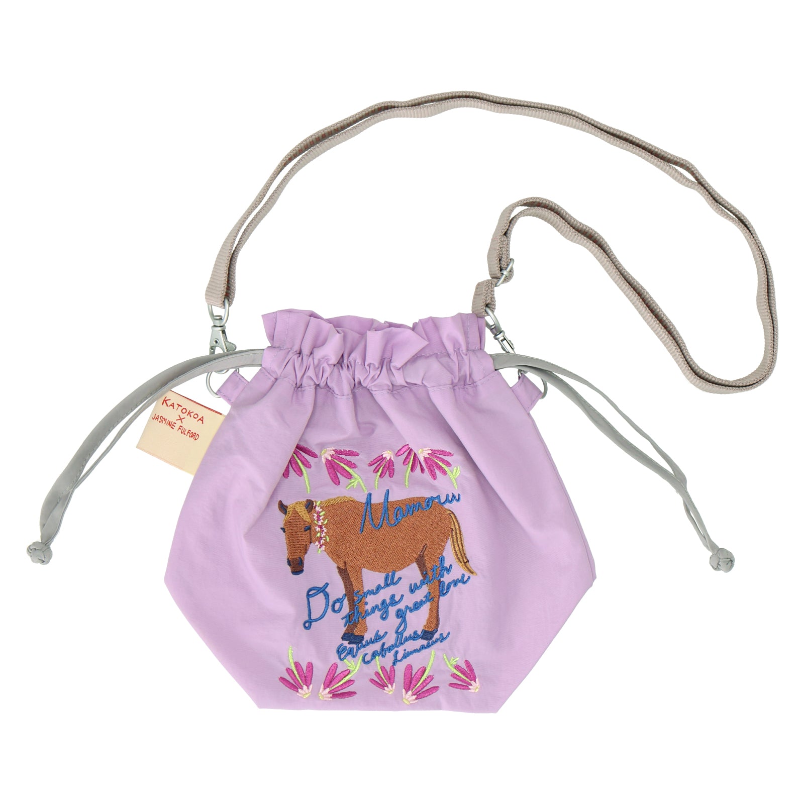 【NEW】巾着 #110e パープル 岬馬 – INTERMODE KAWABE