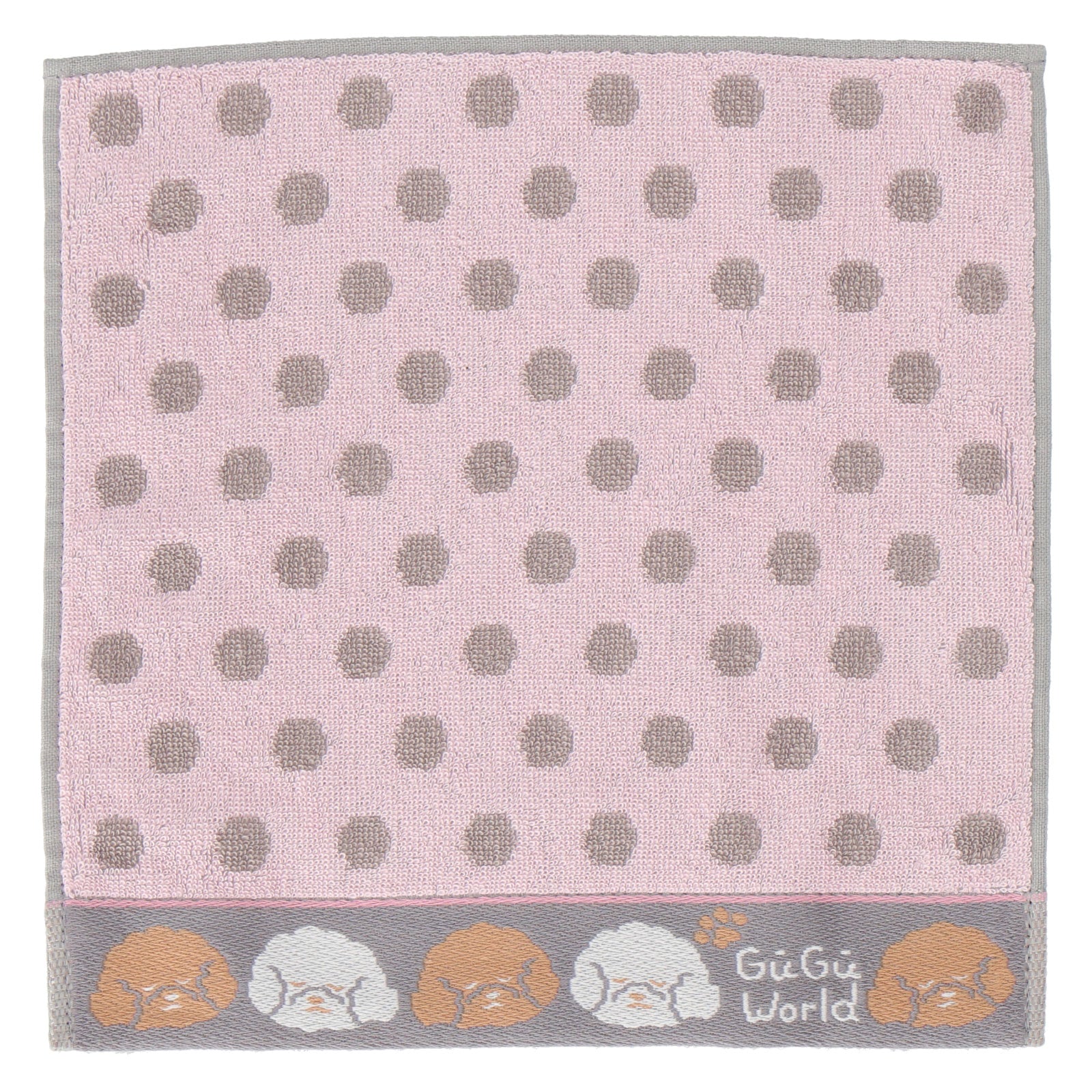 婦人タオルハンカチ #367a ピンク – INTERMODE KAWABE