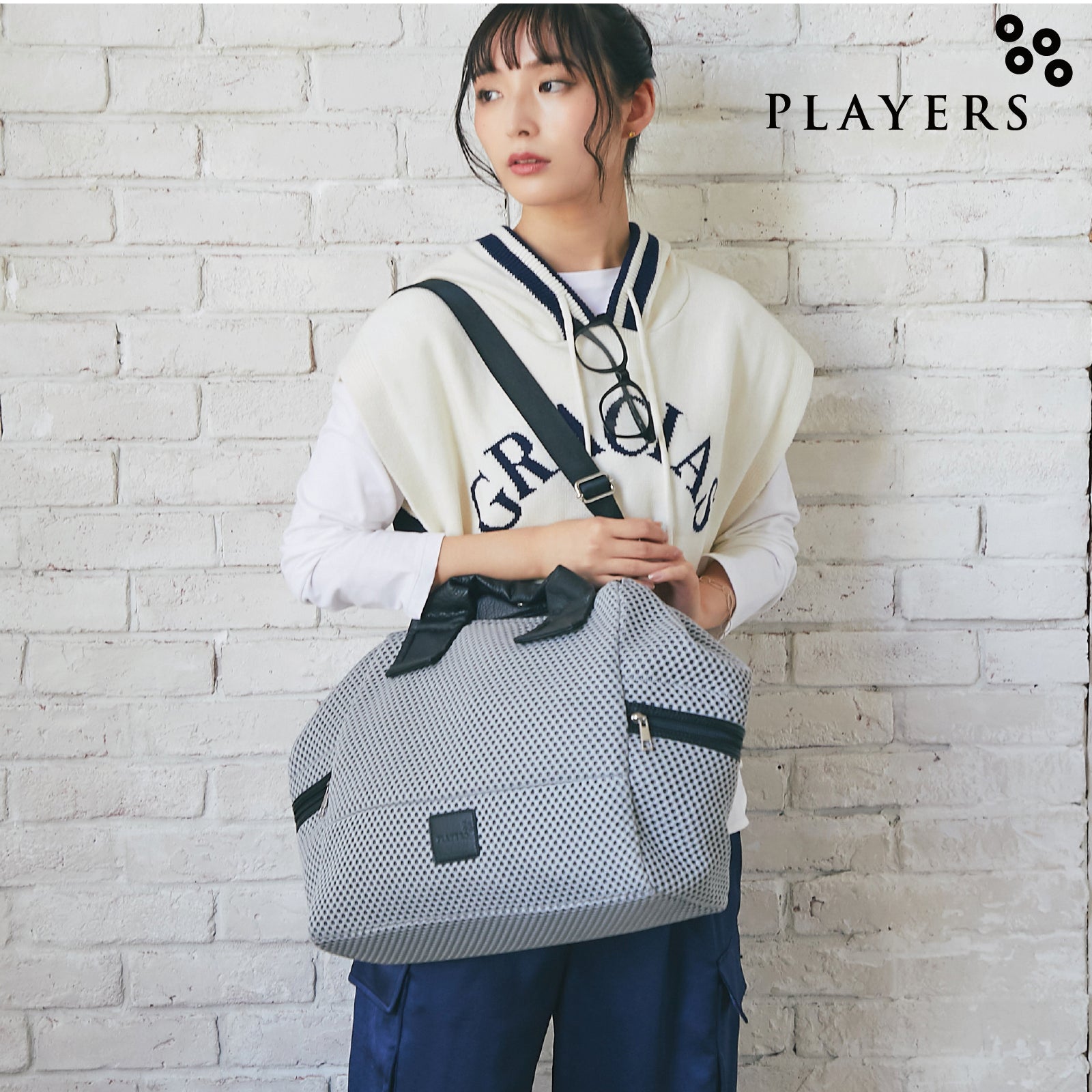 エアメッシュ2wayボストン グレー – INTERMODE KAWABE